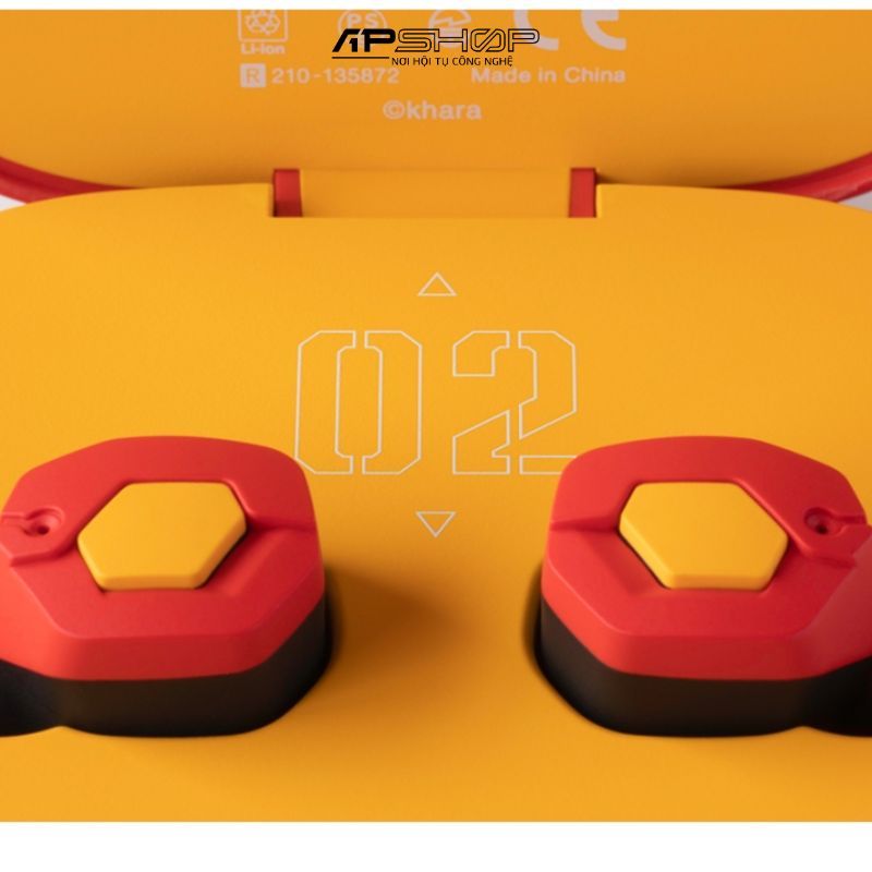 Tai nghe true wireless Final Audio Evangelion FI-EVATW 02 màu Red + Ye – APSHOP.VN