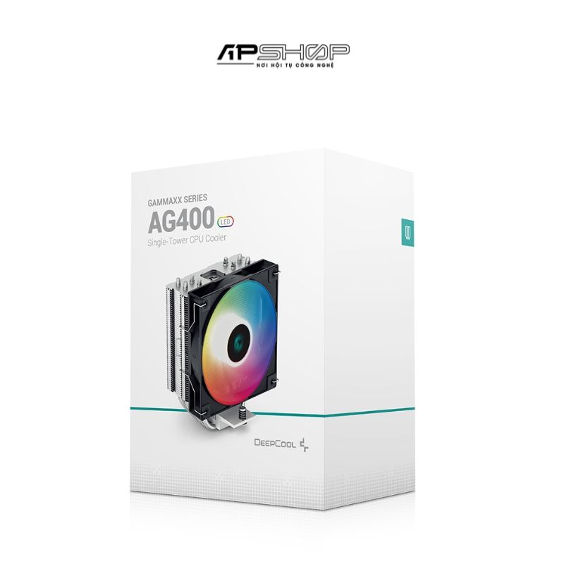 Tản nhiệt khí DeepCool AG400 LED RGB | Chính hãng – APSHOP.VN