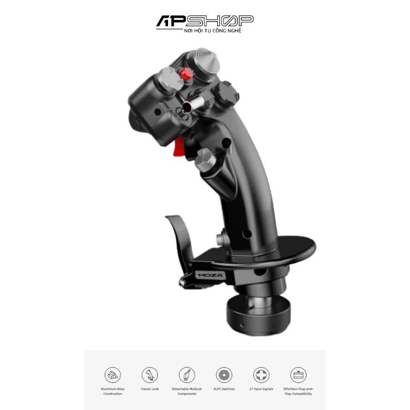 Tay Cầm Lái Máy Bay MOZA MH16 – APSHOP.VN