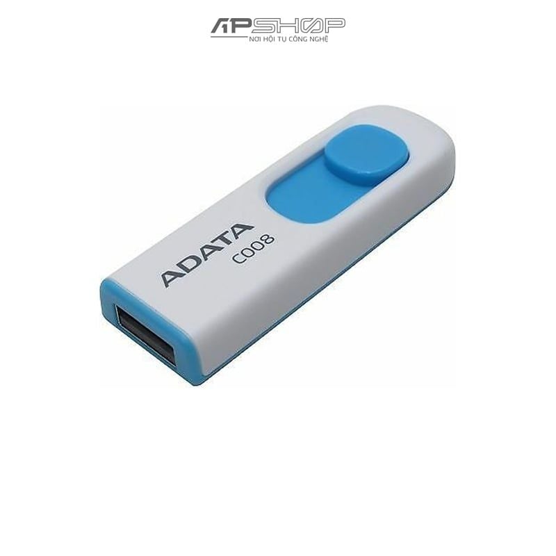 USB ADATA AC008 | White Blue | Chính hãng – APSHOP.VN