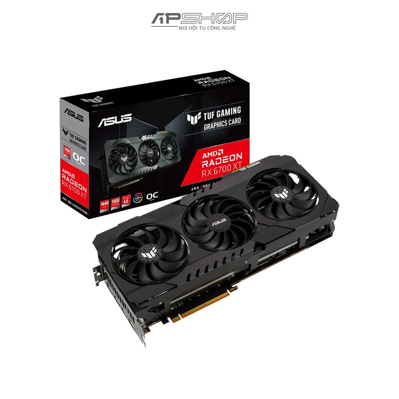 VGA ASUS TUF Gaming Radeon RX 6700 XT OC Edition 12GB | Chính hãng ...