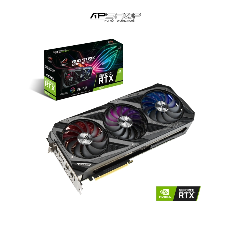 VGA ASUS ROG STRIX RTX 3070 OC Edition 8GB V2 GAMING| Chính hãng ...