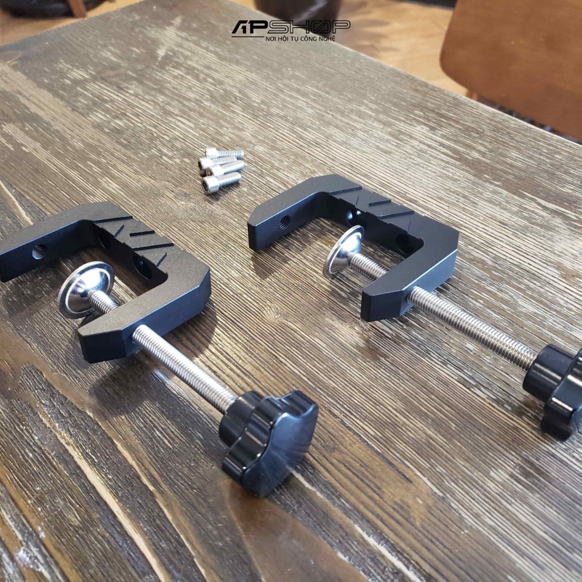 VNM Table Clamps – Giải pháp gắn VNM Shifter không cần khoan lỗ – APSHOP.VN