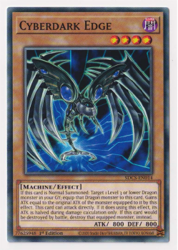 [ UK ] Cyberdark Edge - SDCS-EN014 - Common 1st Edition – Cá Voi Yugioh ...