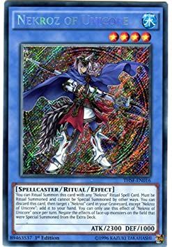 [ UK ] Nekroz of Unicore - THSF-EN016 - Secret Rare 1st Edition – Cá Voi Yugioh Shop