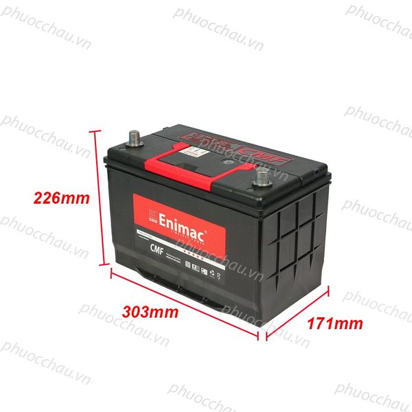 Bình Ắc Quy ENIMAC CMF 95D31L/R (12V-80AH)