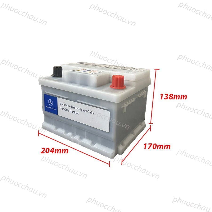 Bình Ắc Quy Xe Mercedes A2305410001 AGM 12V-35Ah