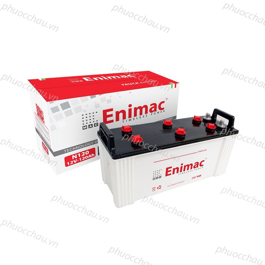Bình Ắc Quy ENIMAC N120 (12V-120Ah)