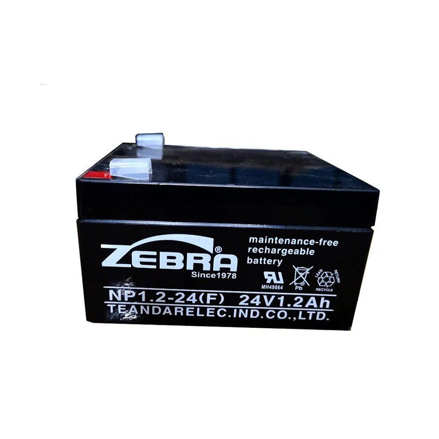 Ắc Quy 24V Vuông Zebra NP1.2-24(F) 24V-1.2AH