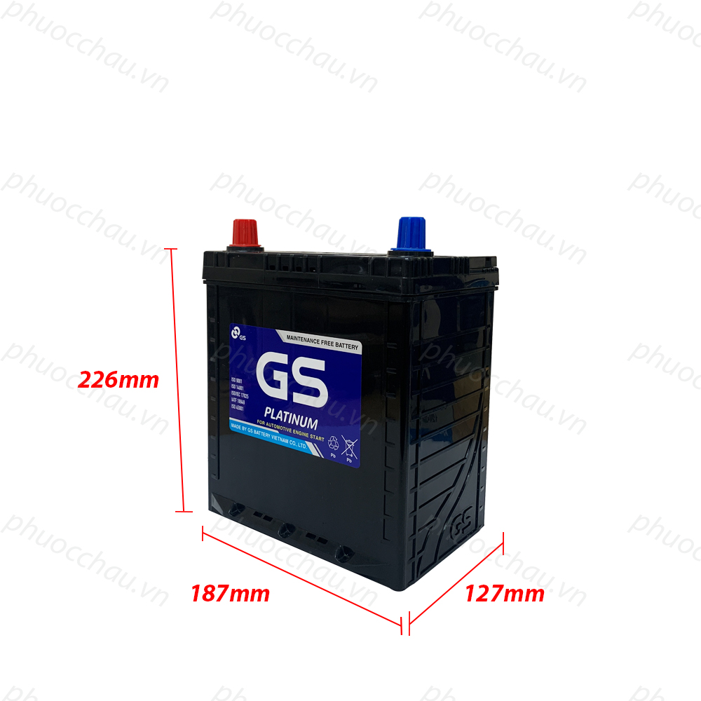 Ắc Quy GS MF 40B19R (12V-35AH)