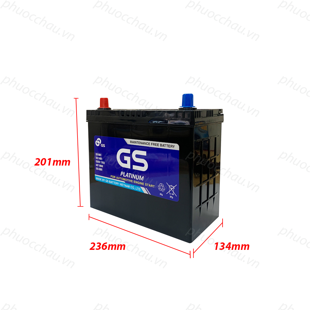 Ắc Quy GS MF 46B24R (12V-45AH)