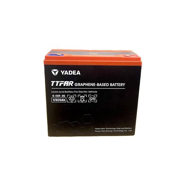 Ắc Quy YADEA 6-EVF-26 12V– 26AH TTFAR, ắc quy xe máy điện