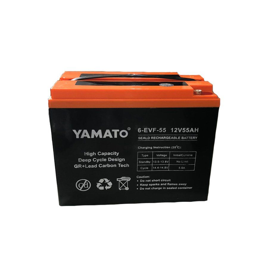 Ắc Quy Xe Máy Điện YAMATO 6-EVF-55 12V-55AH