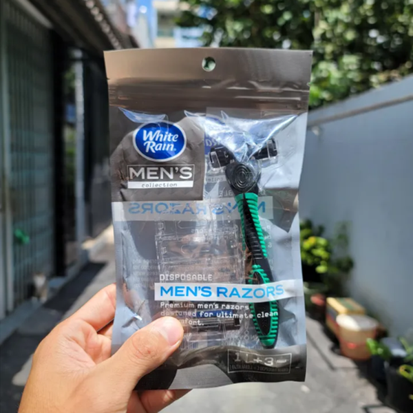 Dao Cạo Râu White Rain Mens Razors Kèm 2 Đầu ThayDao Cạo Râu White Rain ...