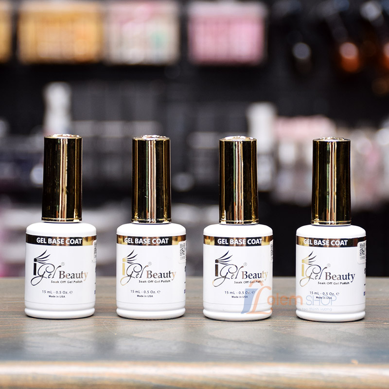 Top, Base IGel Beauty 15mlBase IGel Beauty 15ml – Shop Lọ Lem Bạc Liêu