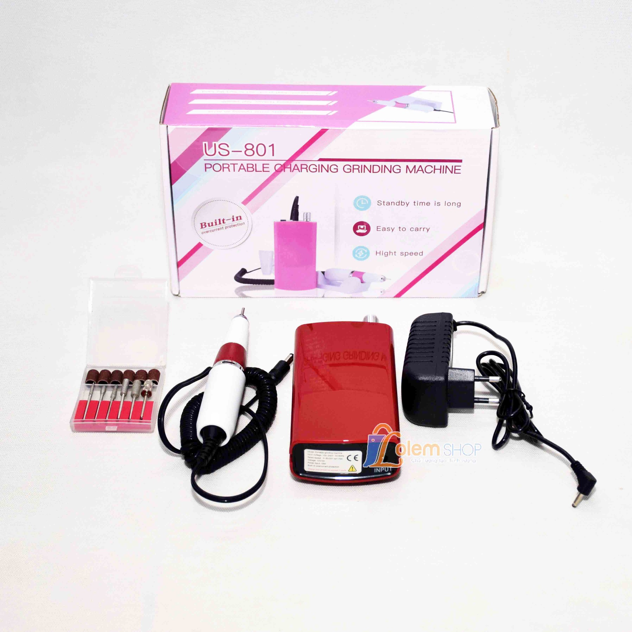 Máy Mài Tích Điện US-801Máy Mài Tích Điện US-801 – Shop Lọ Lem Bạc Liêu