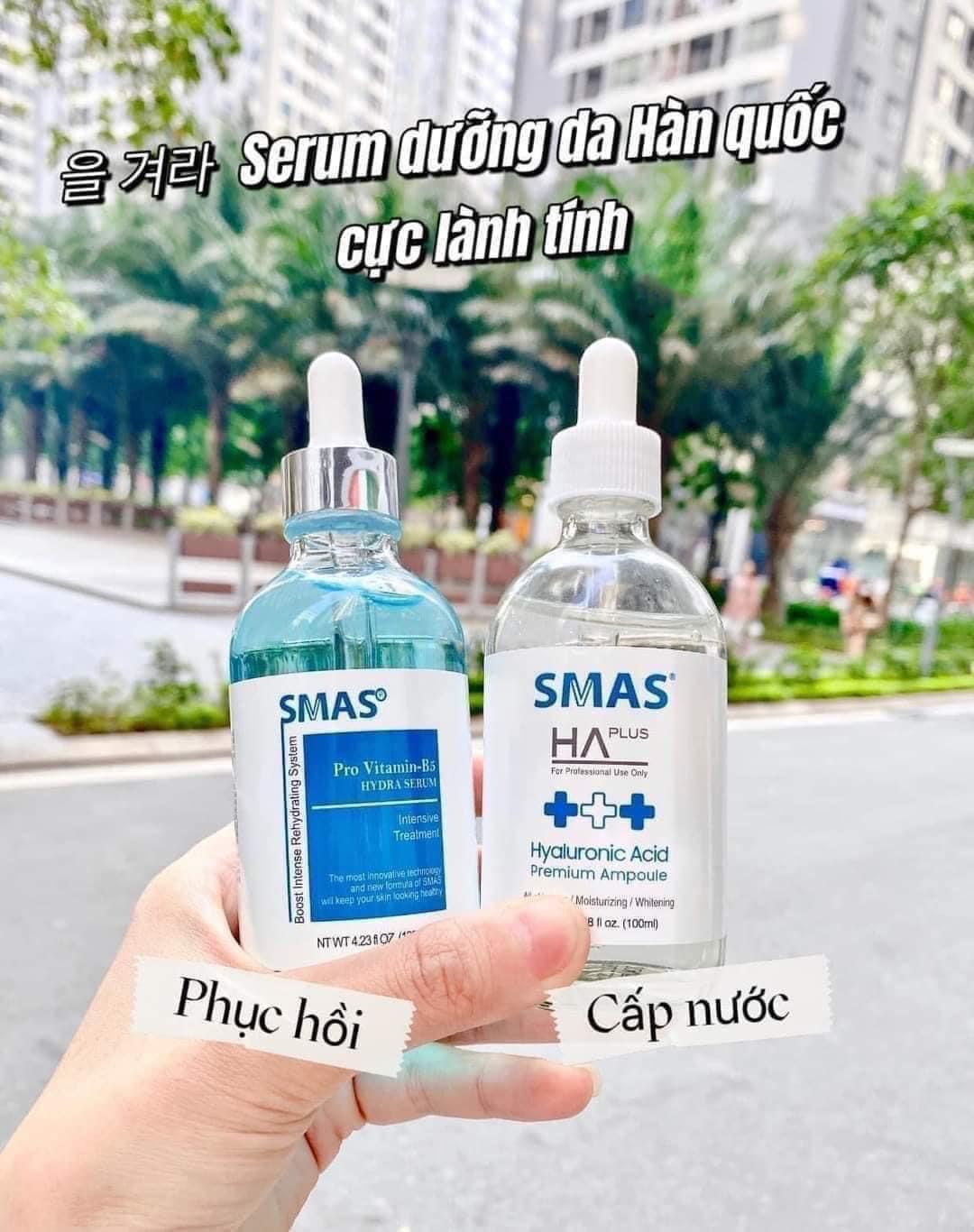 Tinh Chất Smas Pro Vitamin B5 Hydra Serum 120g Phục Hồi Và Cấp ẨmTinh Chất Smas Pro Vitamin B5 ...