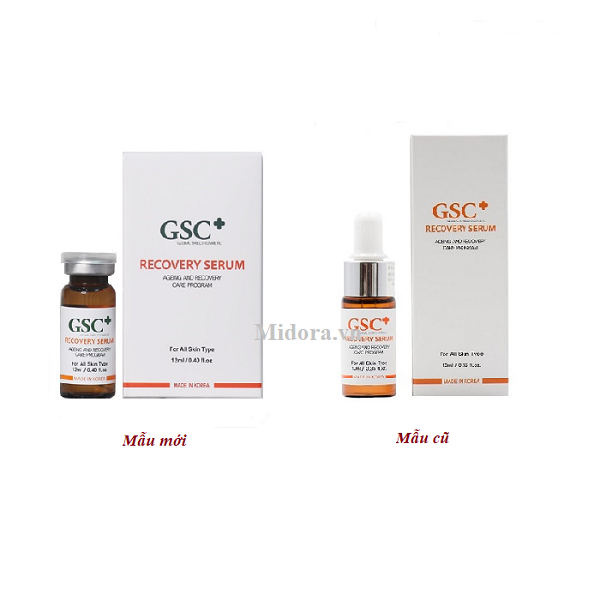 Tinh Chất Phục Hồi Da GSC Recovery Serum – Dược mỹ phẩm Midora