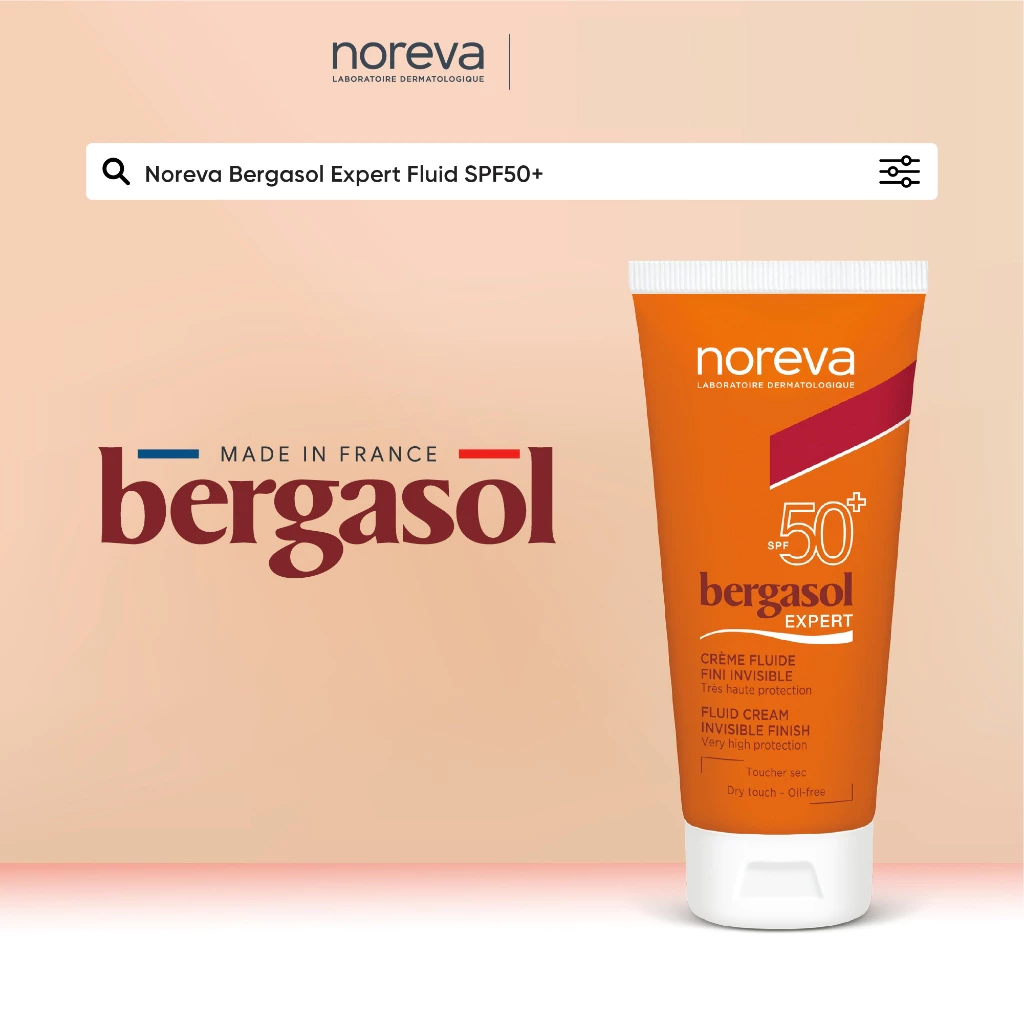 Kem Chống Nắng Cho Da Khô Noreva Bergasol Expert Fluid Cream SPF50 ...