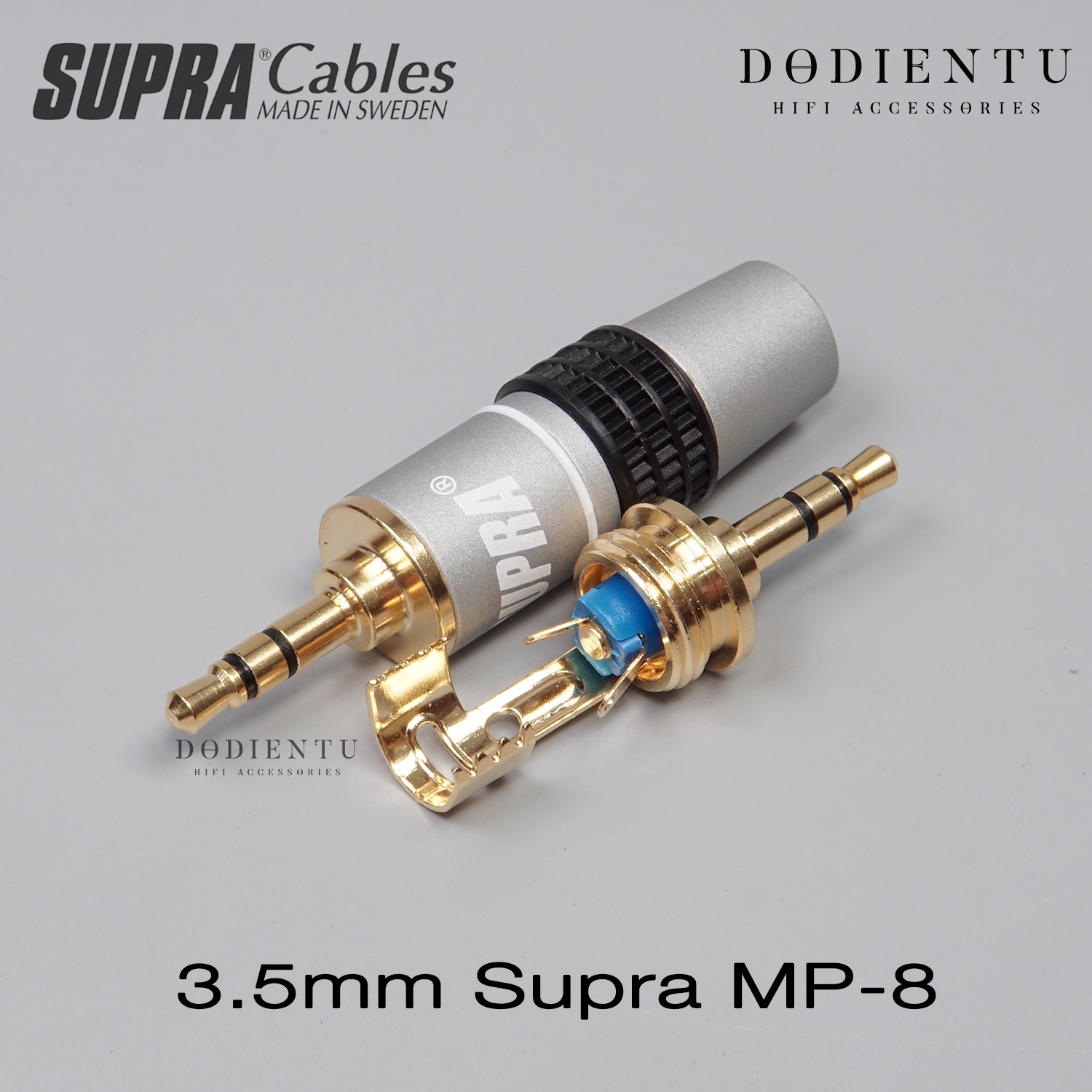 3.5mm Plug Supra MP8 - Ø8.5mm | Đồ Điện Tử