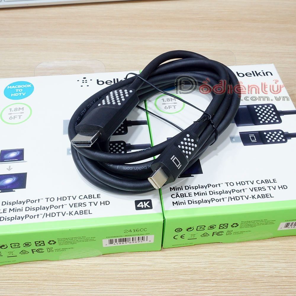 Belkin mini displayport to hdmi cable 4K | Đồ Điện Tử Belkin mini displayport to hdmi cable 4K | Đồ Điện Tử