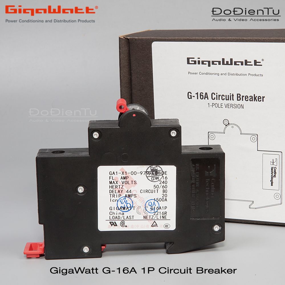 GigaWatt G 16A Circuit Breaker | Đồ Điện Tử