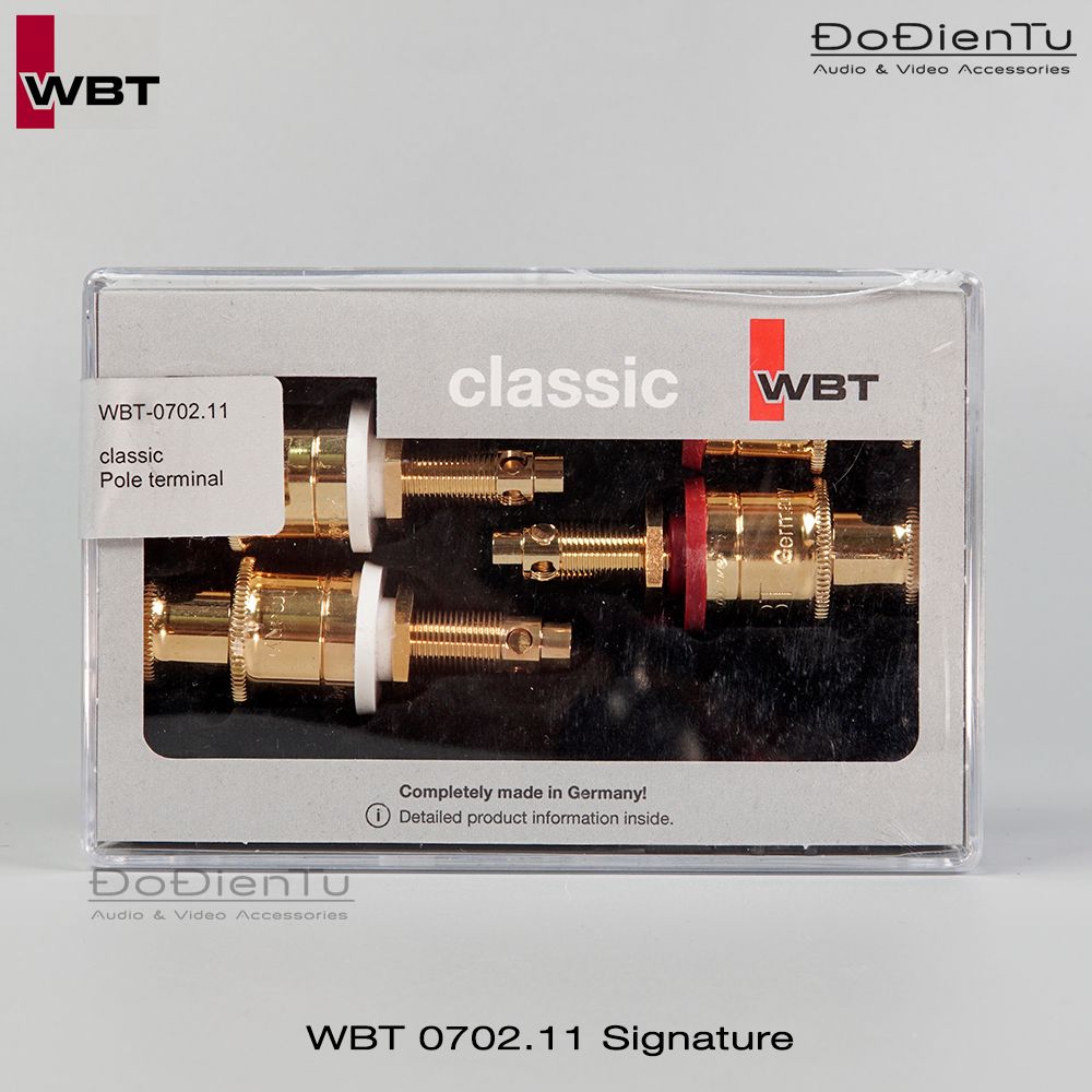 Cọc loa WBT 0702.11 Signature Gold | Đồ Điện Tử