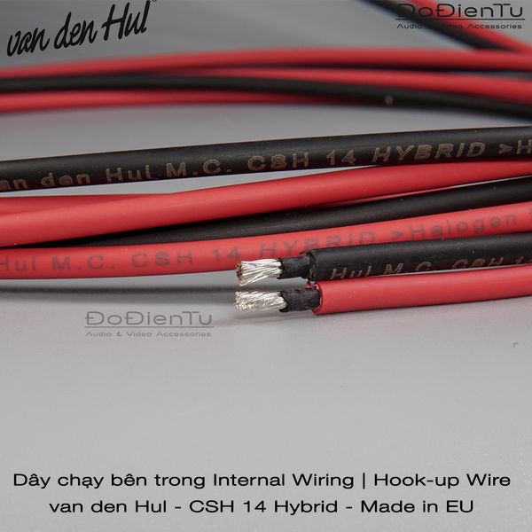 Van den hul CSH-14 ( Halogen Free ) - Dây chạy bên trong loa amply | Đồ ...