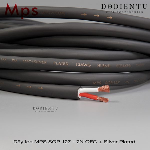 Dây loa MPS SGP 127 - 7N OFC + Silver Plated | Đồ Điện Tử
