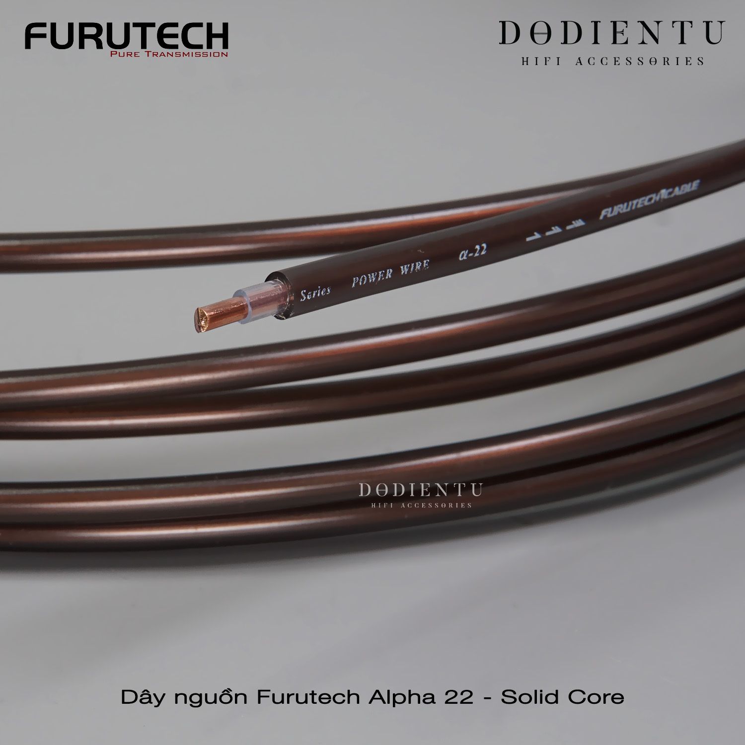 Furutech Alpha 22 - Solid Core Alpha OFC Wire 11 AWG | Đồ Điện Tử