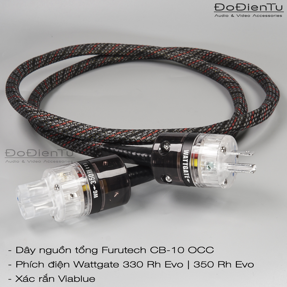 Dây nguồn Furutech Alpha CB10 | Phân Phối Chính Hãng | Đồ Điện Tử