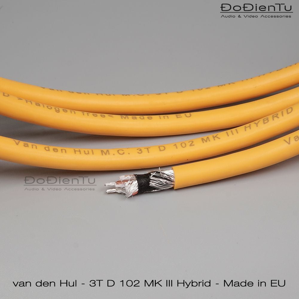 Dây tín hiệu van den Hul 3T D-102 MK III Hybrid - Made in EU | Đồ Điện Tử