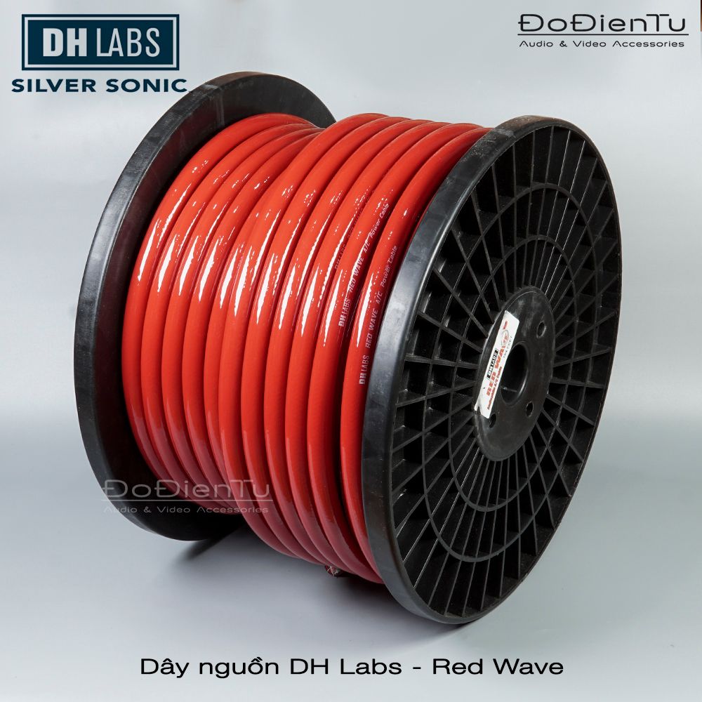 Dây nguồn DH Labs - Red Wave | Made in USA | Đồ Điện Tử
