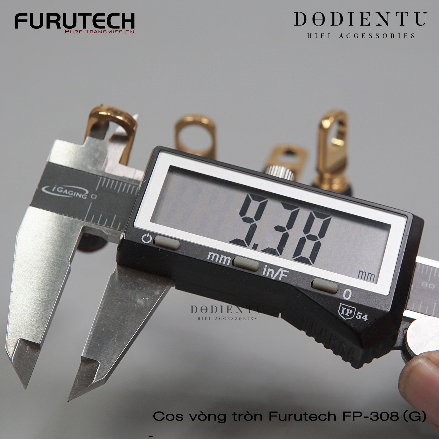 Cos vòng ⌀9 Furutech FP 308 ( G ) | Đồ Điện Tử