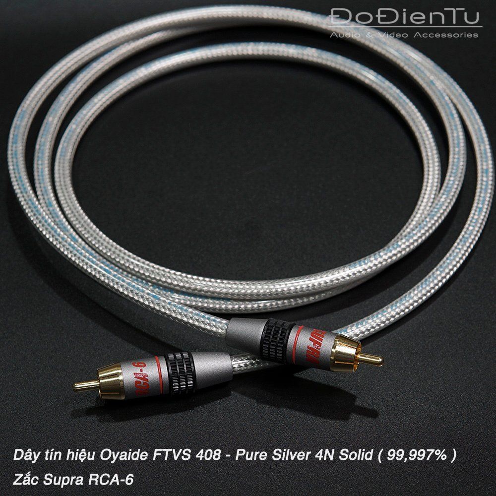 Phích cắm RCA Plug Supra RCA 6 | Đồ Điện Tử