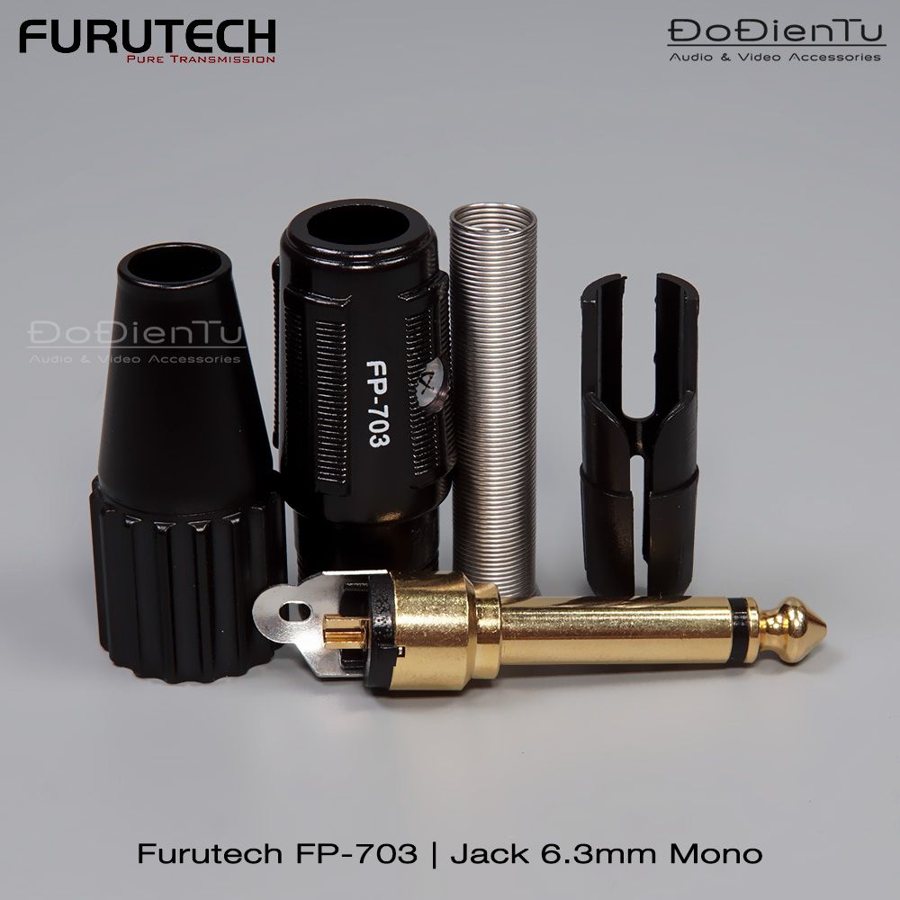 Furutech FP 703 (G) 6.3mm Mono | Đồ Điện Tử