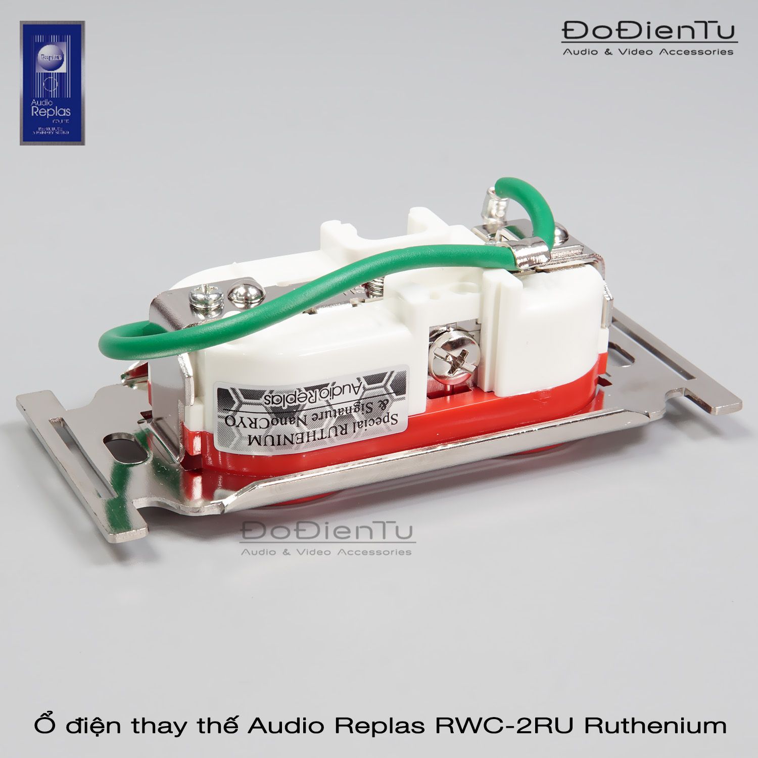 Ổ Điện Audio Replas RWC 2RU ( Ruthenium ) | Đồ Điện Tử