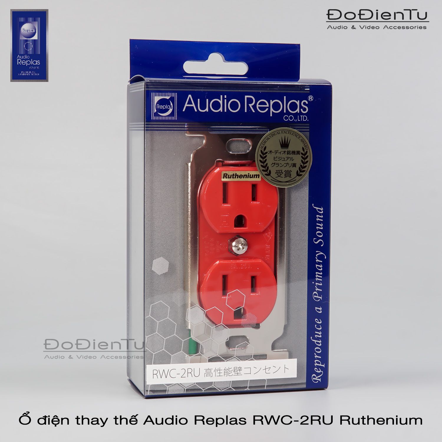 Ổ Điện Audio Replas RWC 2RU ( Ruthenium ) | Đồ Điện Tử