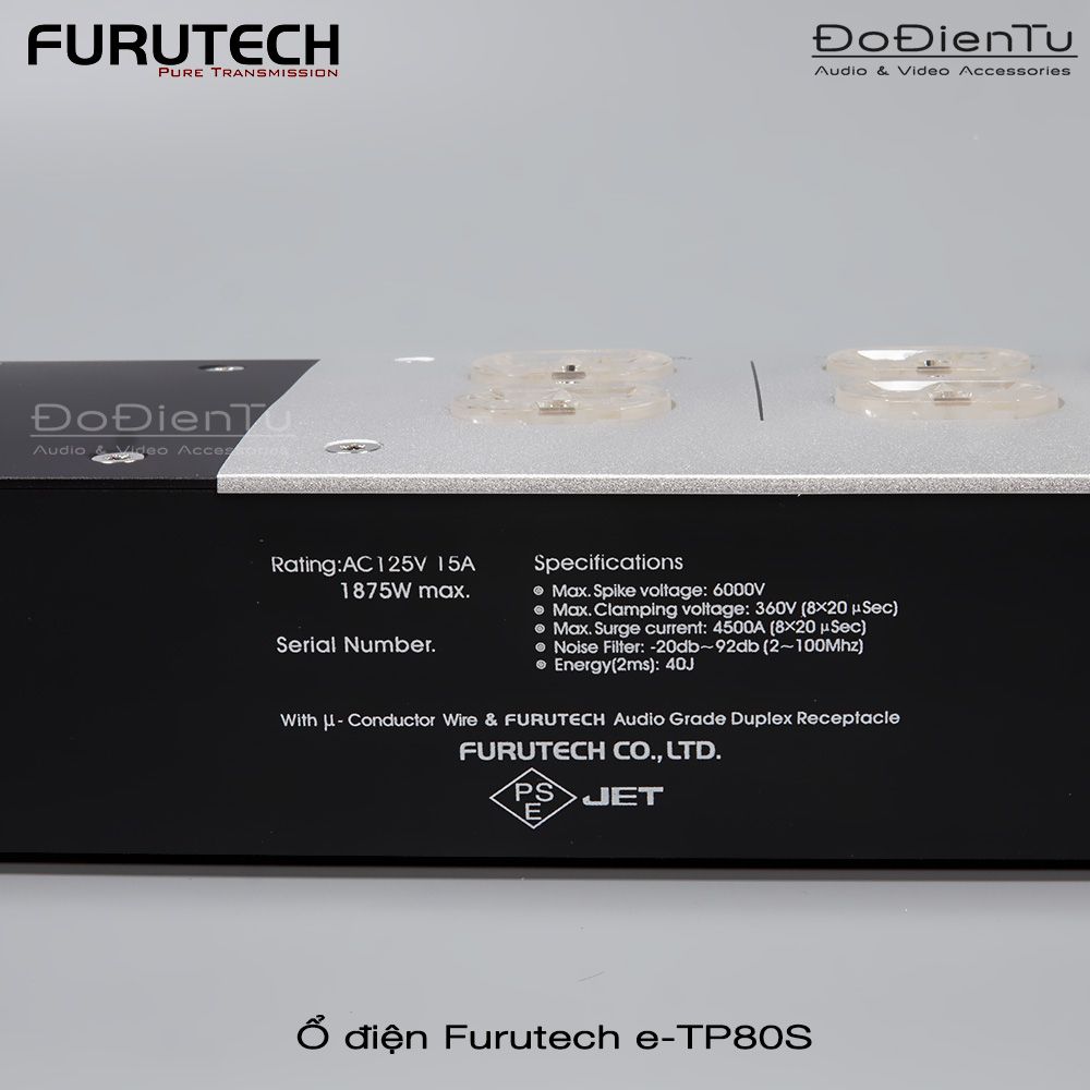 Ổ cắm điện Furutech eTP 80 S | Đồ Điện Tử