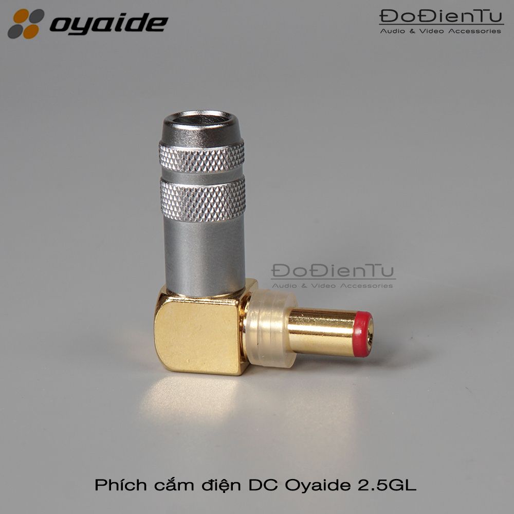 Phích cắm DC Oyaide DC 2.1G / 2.5G / 2.1GL / 2.5GL | Made in Japan | Đồ ...