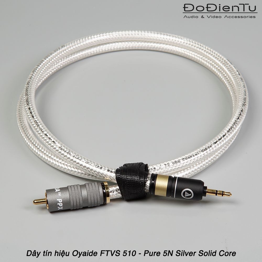 Dây tín hiệu Oyaide FTVS 510 - Pure Silver Solid Core - Made in Japan ...