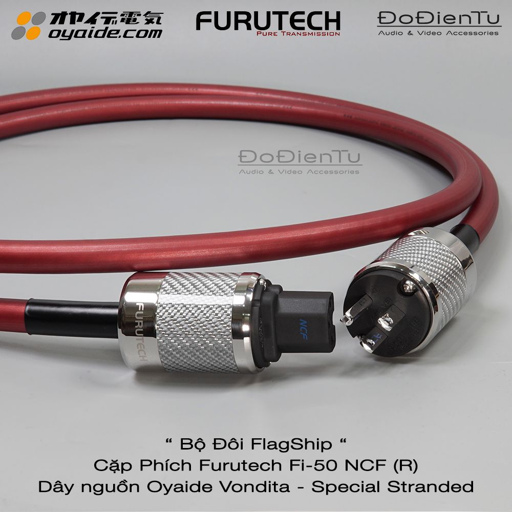 Dây nguồn Oyaide Vondita - 102 SSC - Made in Japan | Đồ Điện Tử