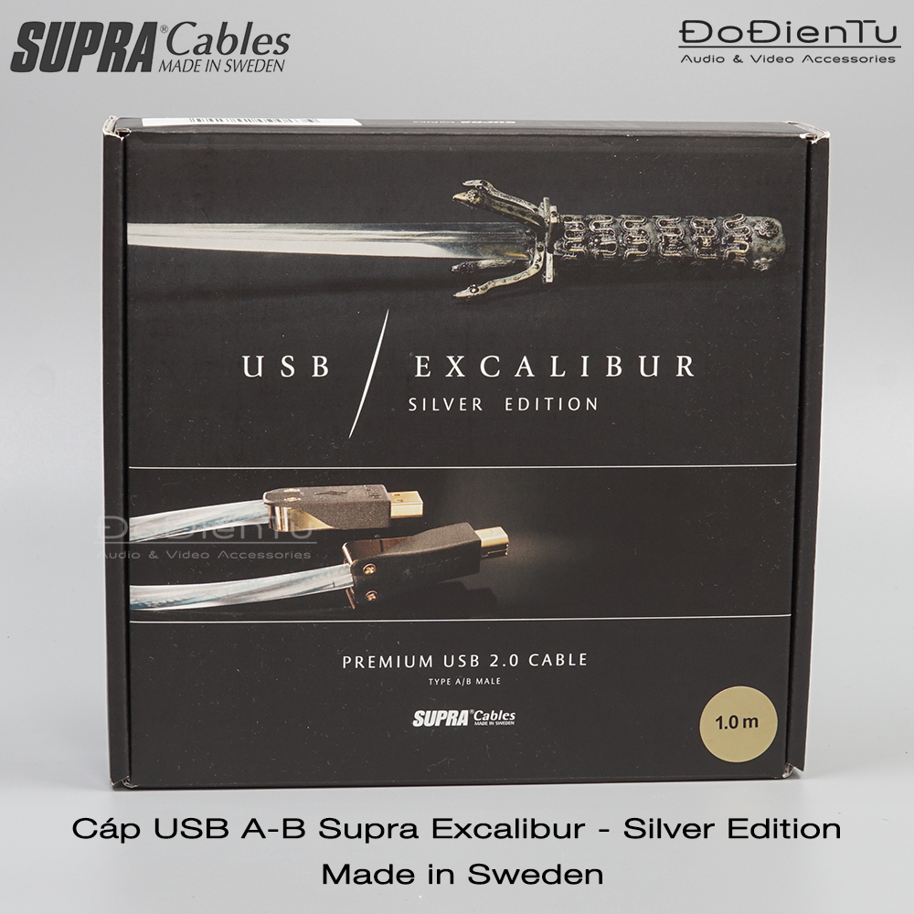 SUPRA USB 2.0 EXCALIBUR A-B 2.0M | Đồ Điện Tử