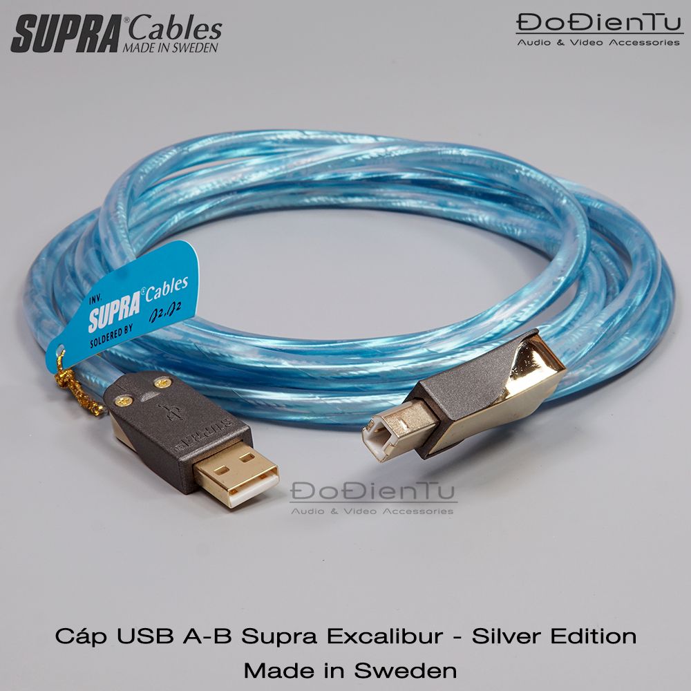 SUPRA USB 2.0 EXCALIBUR A-B 2.0M | Đồ Điện Tử