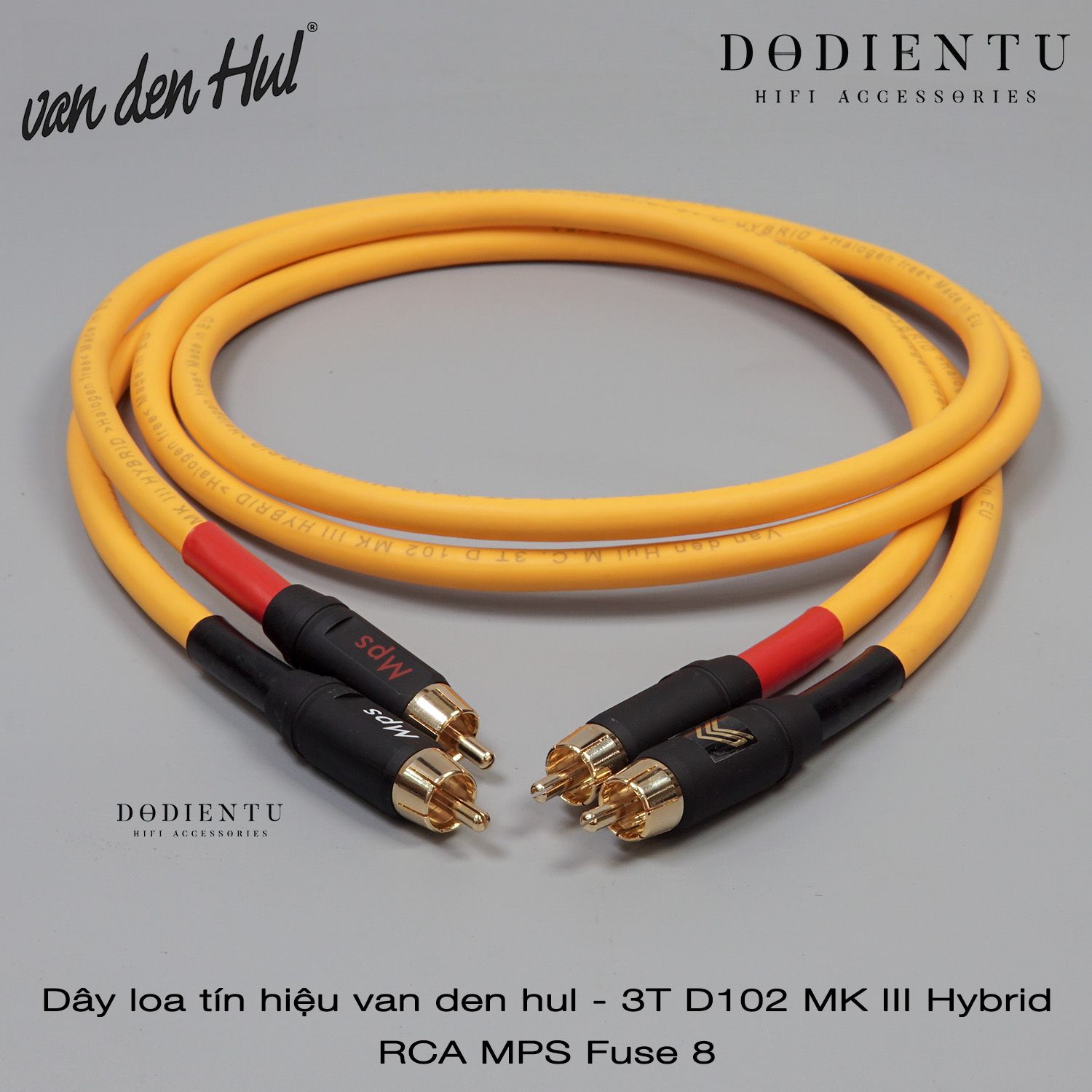 Dây tín hiệu van den Hul 3T D-102 MK III Hybrid - Made in EU | Đồ Điện Tử