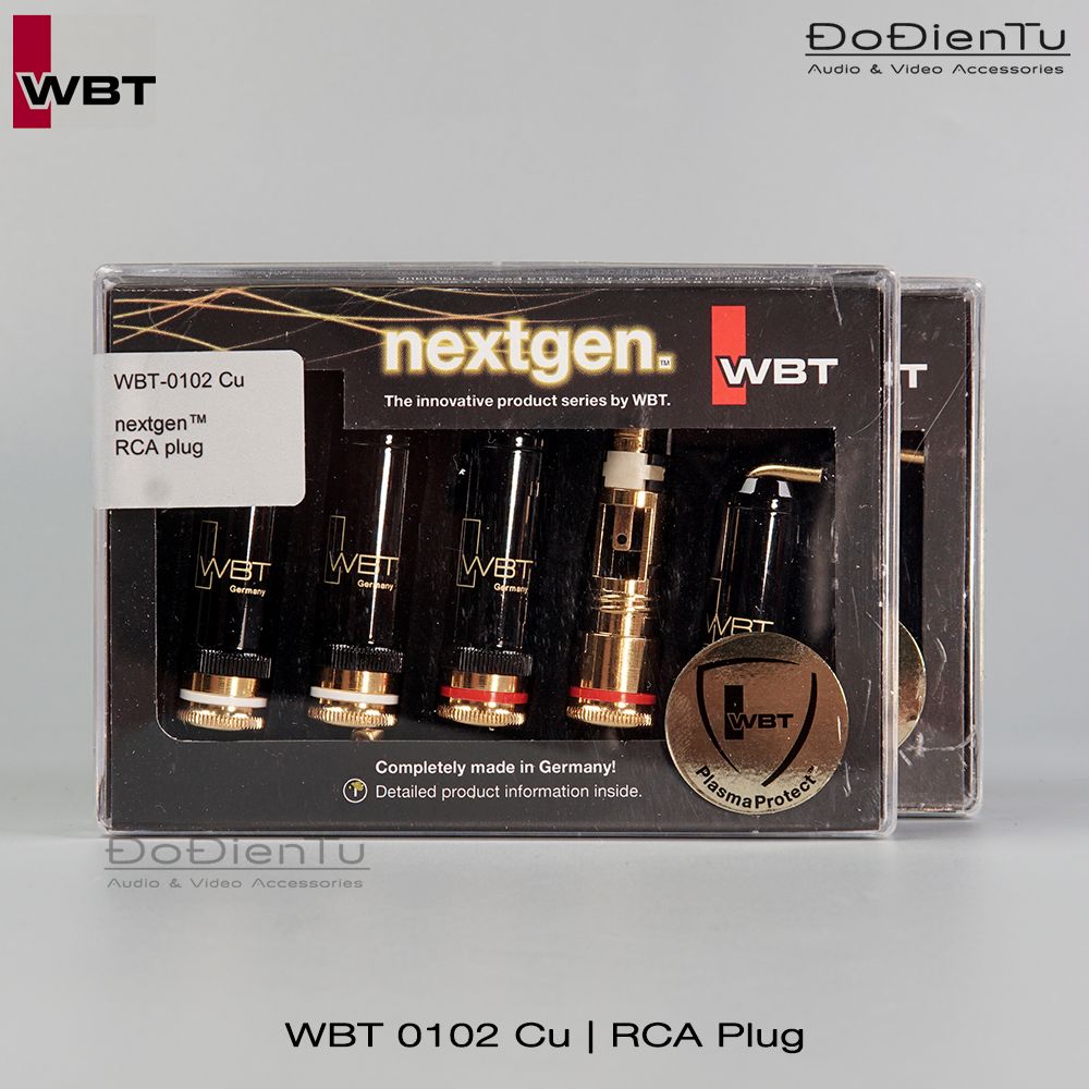 RCA Plugs WBT 0102 Cu | Đồ Điện Tử