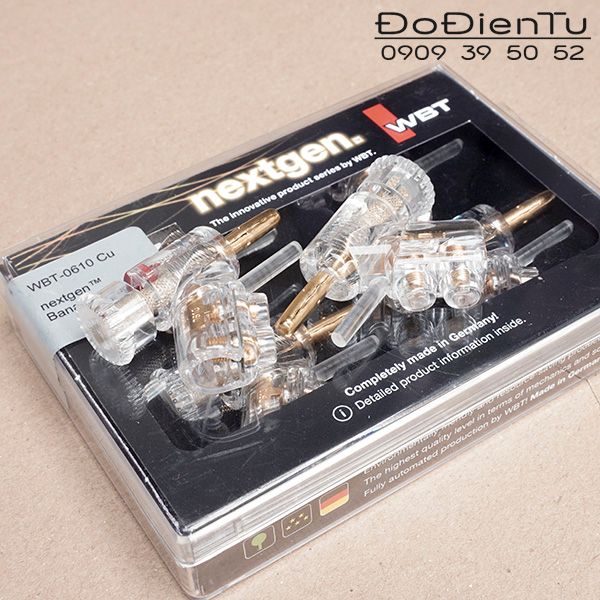 WBT-0610 Cu - nextgen™ Banana Plug | Đồ Điện Tử