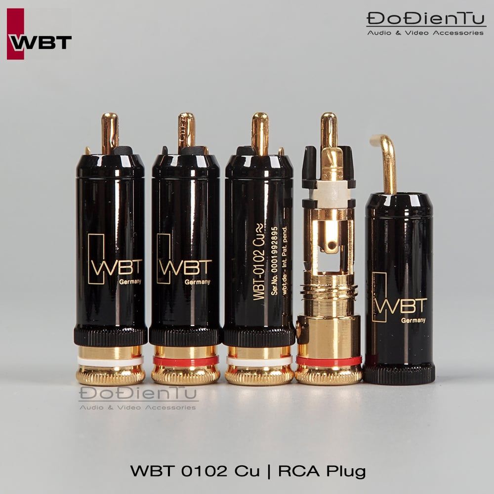 RCA Plugs WBT 0102 Cu | Đồ Điện Tử