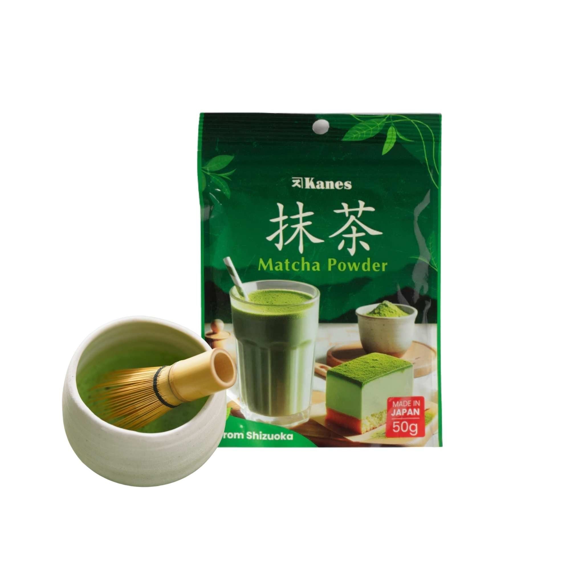 Bột trà xanh Matcha Nhật Bản Kanes 50g – FARMERS MARKET