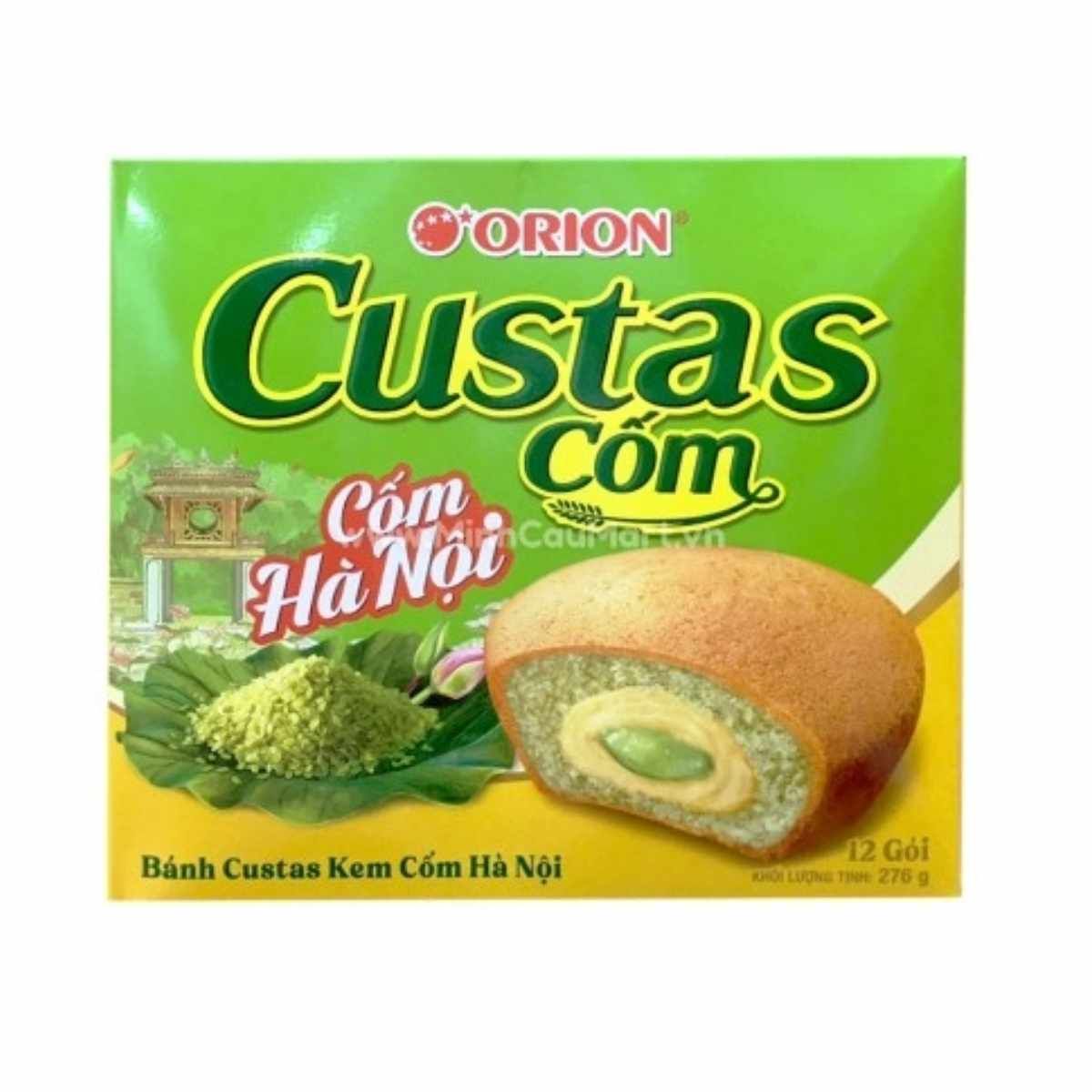 Bánh Custas cốm hộp 276 g – FARMERS MARKET